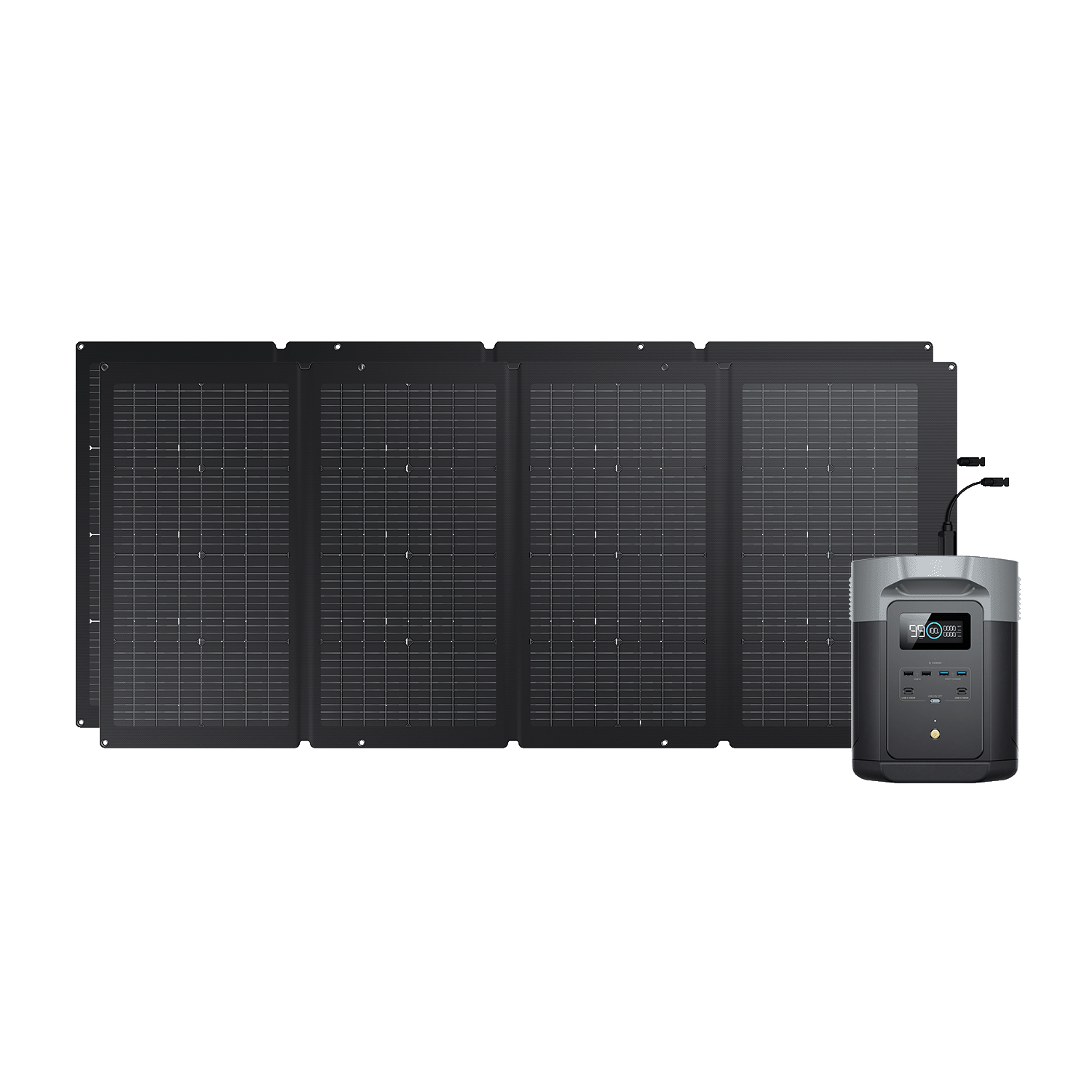Accueil / Générateur solaire EcoFlow DELTA 2 Max (PV 220 W)